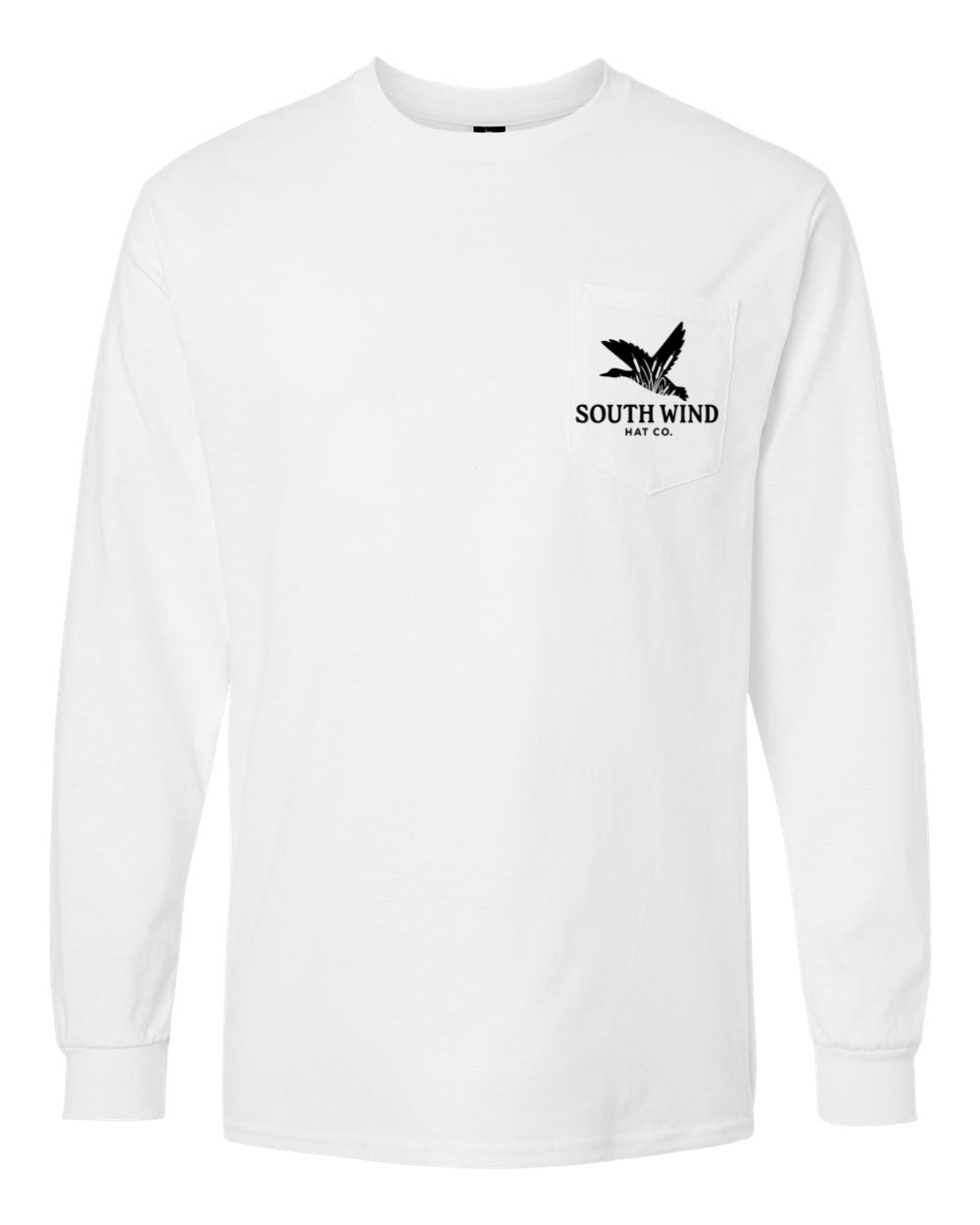 South Wind Hat Co. White Long Sleeve – Bleu Hazel Designs